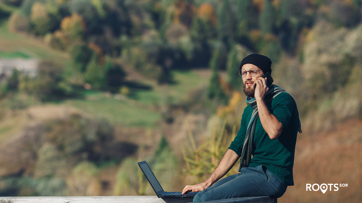 Remote work is in the highest peak